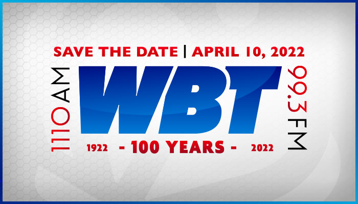 Save The Date: WBT’s 100th Anniversary